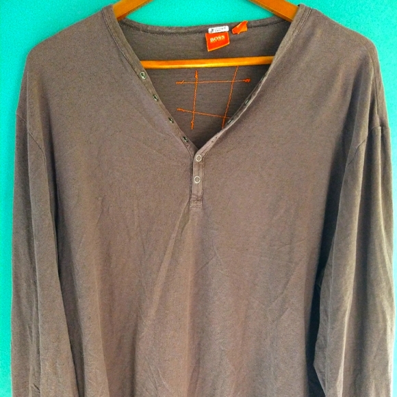 Hugo Boss | Shirts | Hugo Boss Orange Label Henley | Poshmark